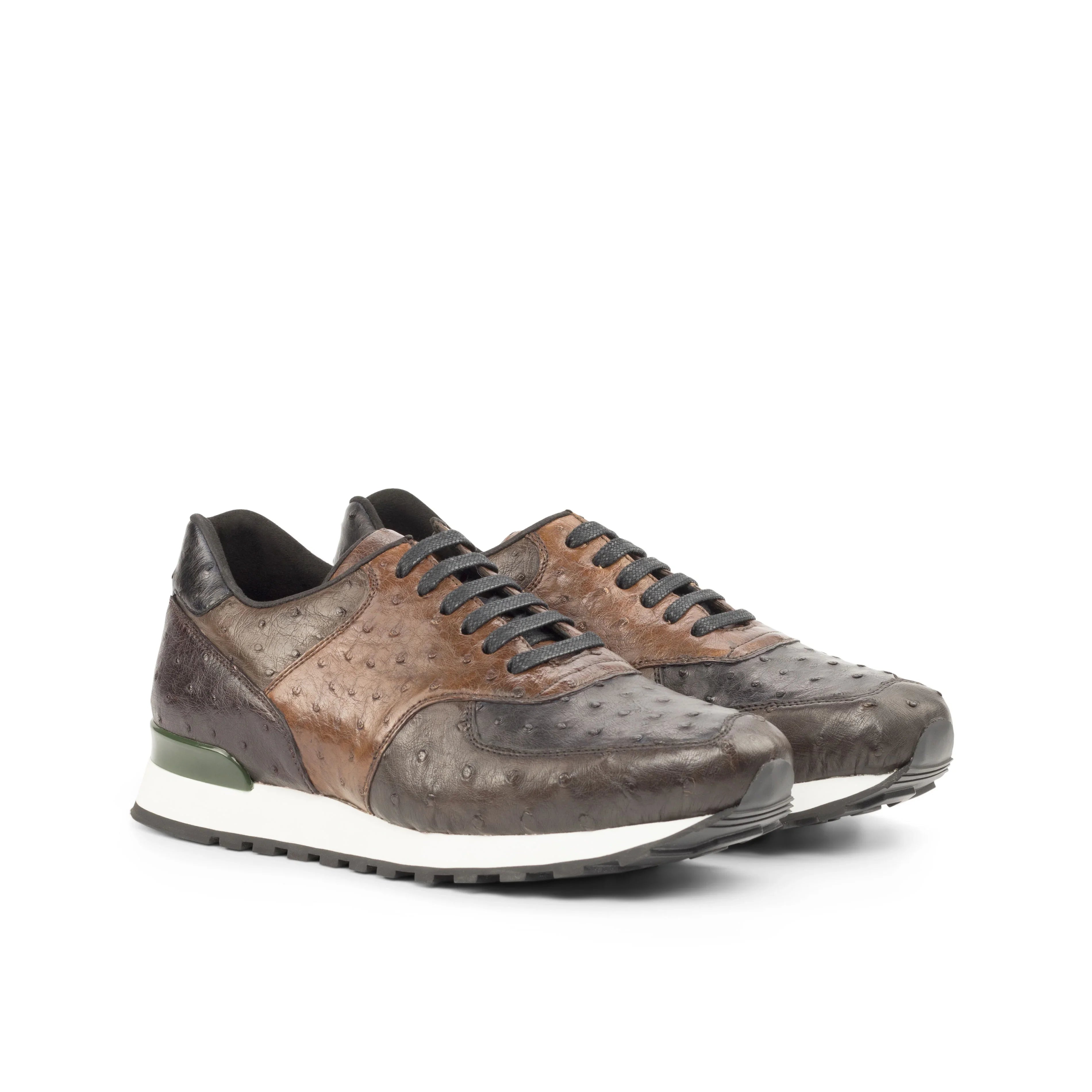 Multi-Colored Ostrich Jogger Sneakers - Customize Your Sneakers – ADORSI